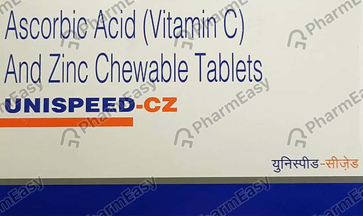 Buy Unispeed Cz Strip Of 15 Chewable Tablets Online at Flat 15% OFF ...