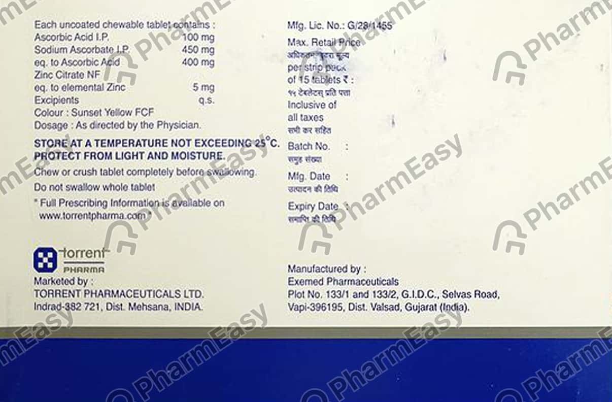 Buy Unispeed Cz Strip Of 15 Chewable Tablets Online at Flat 15% OFF ...