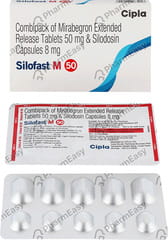 Silofast M 50mg Strip Of 20 Capsule And Tablet Combikit: Uses, Side ...