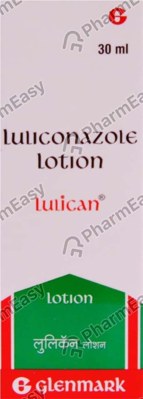 Lulitec 1 %W/V Lotion (30): Uses, Side Effects, Price & Dosage | PharmEasy