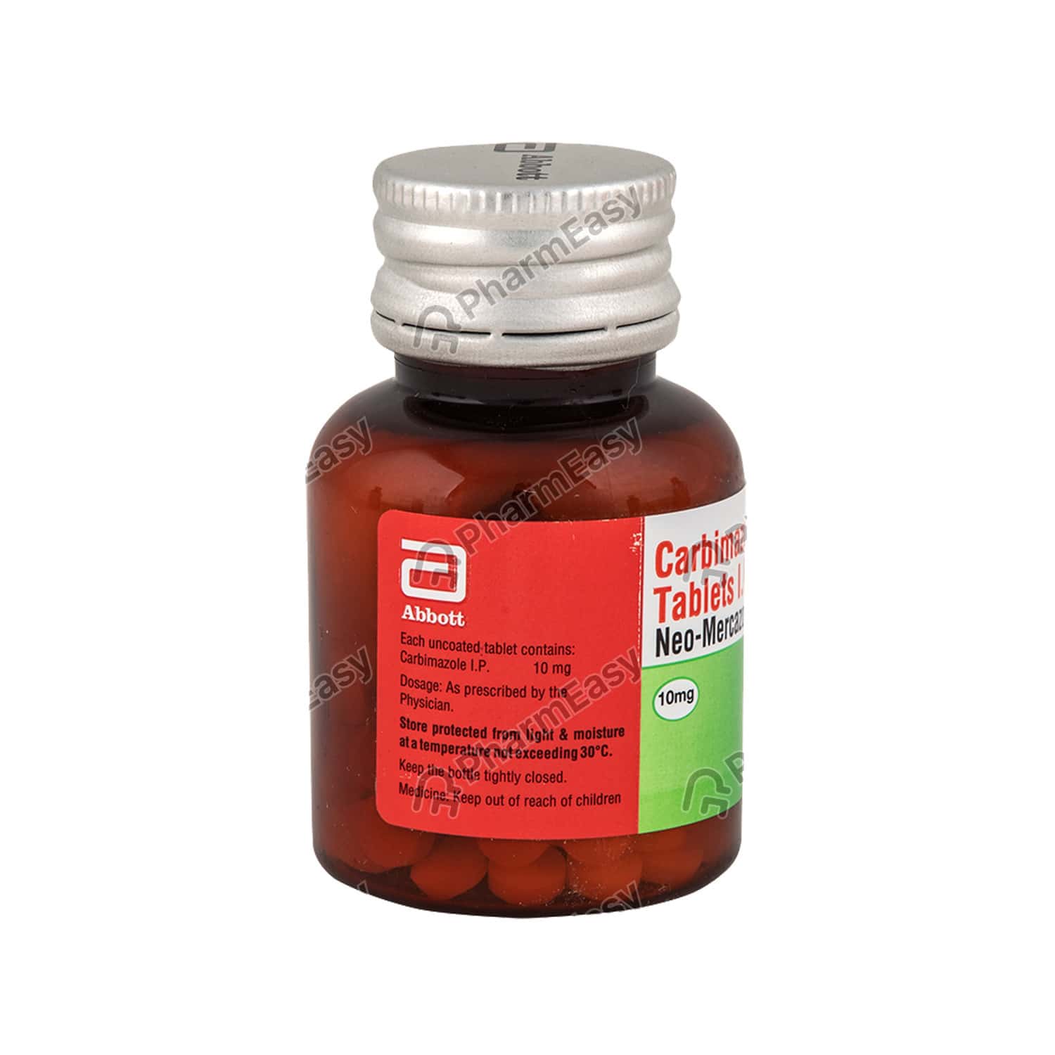 Buy Neo Mercazole 10 MG Tablet (120) Online at Flat 18% OFF* | PharmEasy