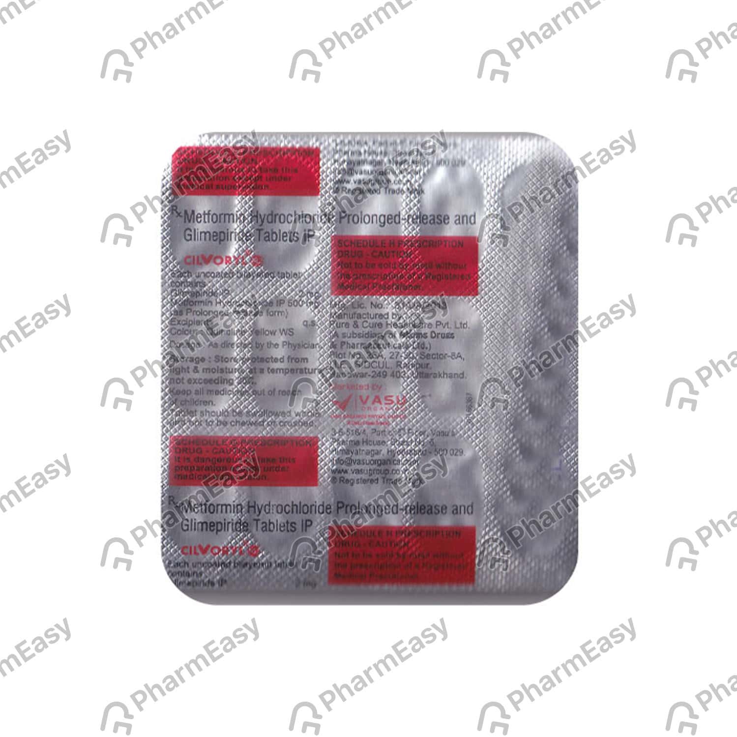 Cilvoryl M 2mg Strip Of 15 Tablets: Uses, Side Effects, Price & Dosage ...