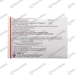 Gluconorm P 15mg Strip Of 15 Tablets: Uses, Side Effects, Price ...