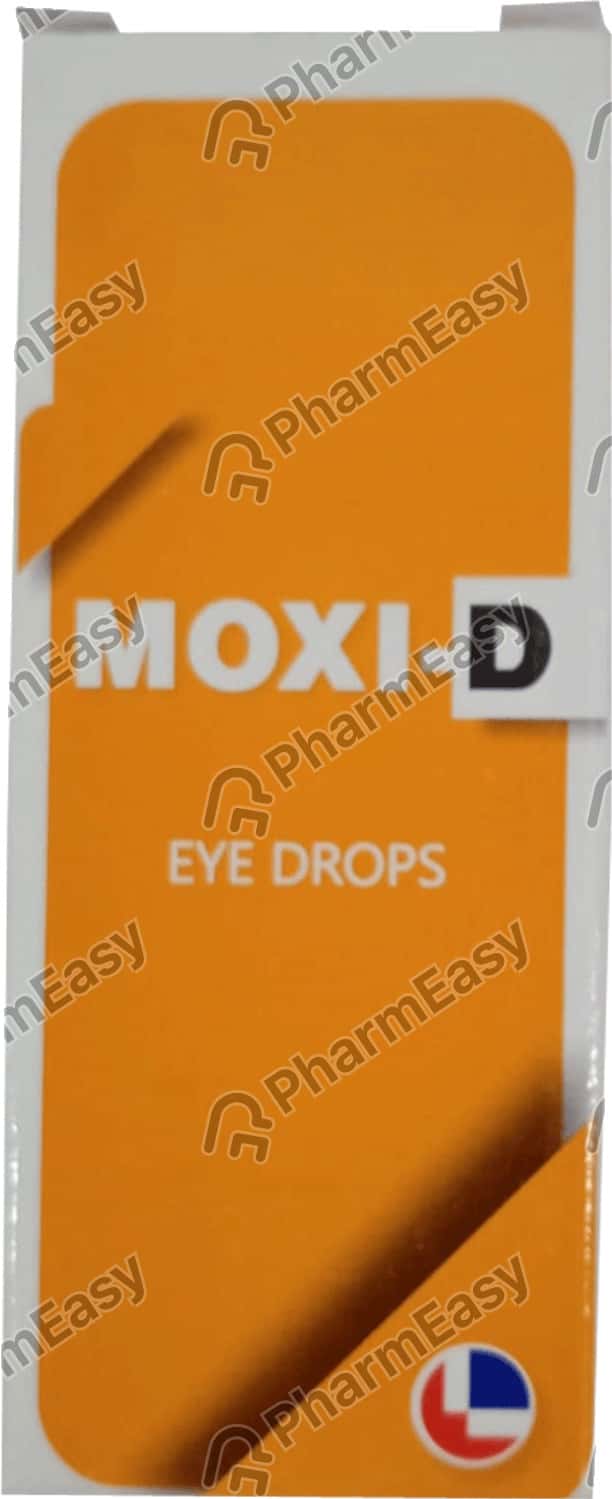 Moxi D Bottle Of 10ml Eye Drops: Uses, Side Effects, Price & Dosage ...