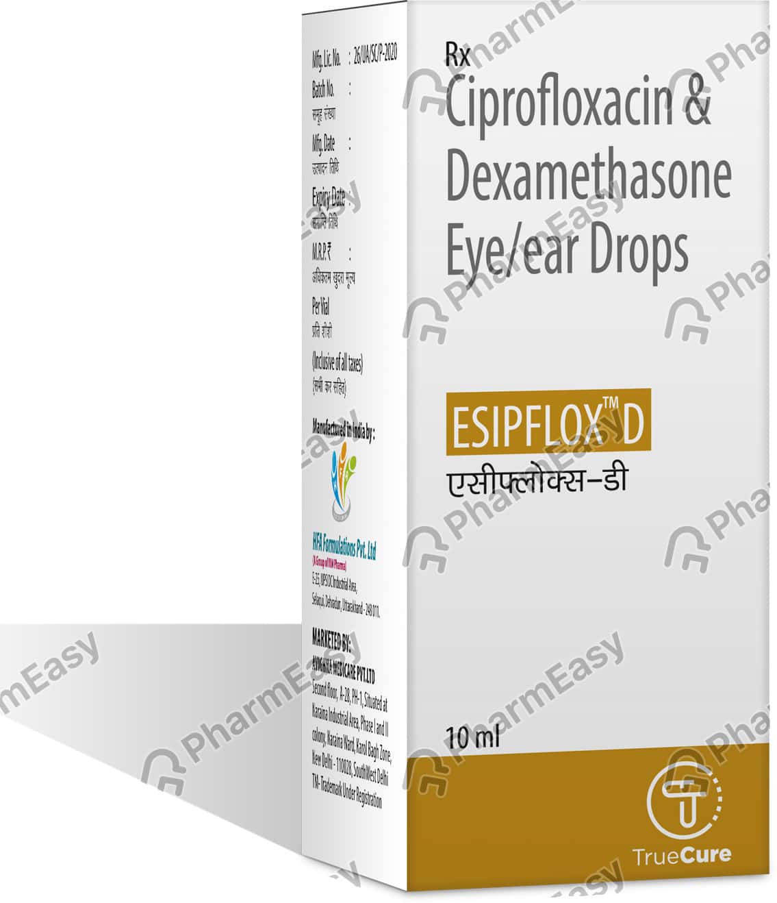 Buy Esipflox D Bottle Of 10ml Eye Drops Online at Flat 15% OFF | PharmEasy