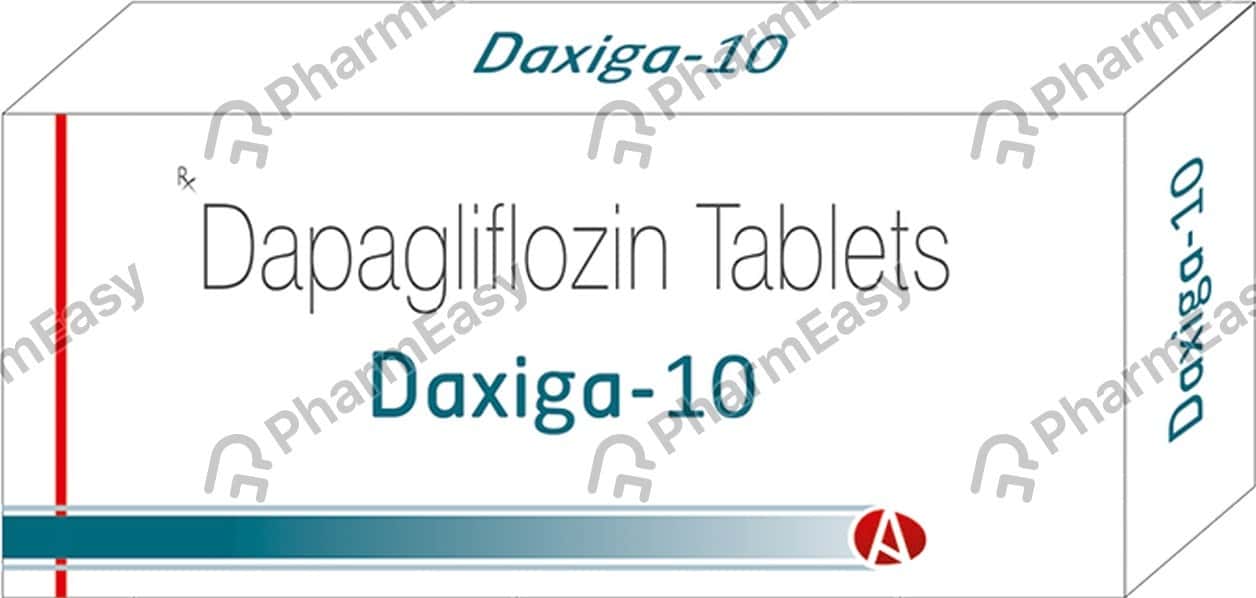 Daxiga 10 MG Tablet (10): Uses, Side Effects, Price & Dosage | PharmEasy