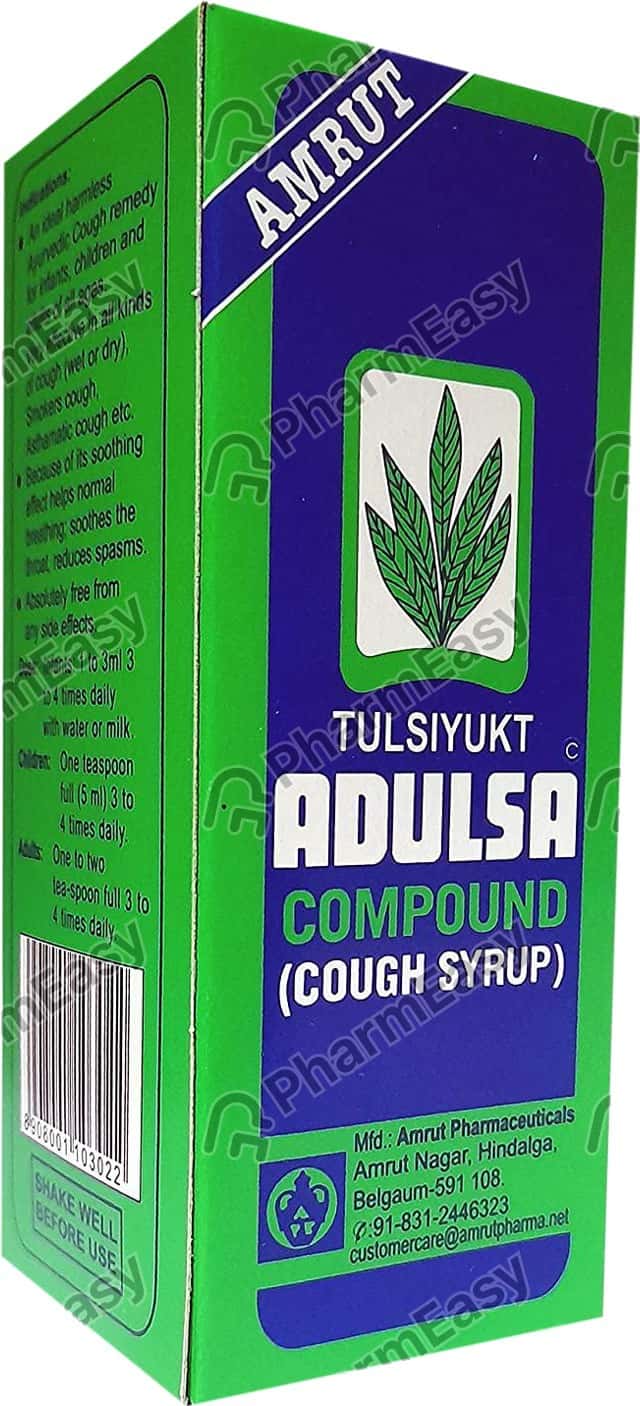 Buy Adulsa 0 MG Syrup (120) Online at Flat 15% OFF | PharmEasy