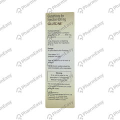 Glutone 600 MG Powder For Injection (1): Uses, Side Effects, Price ...