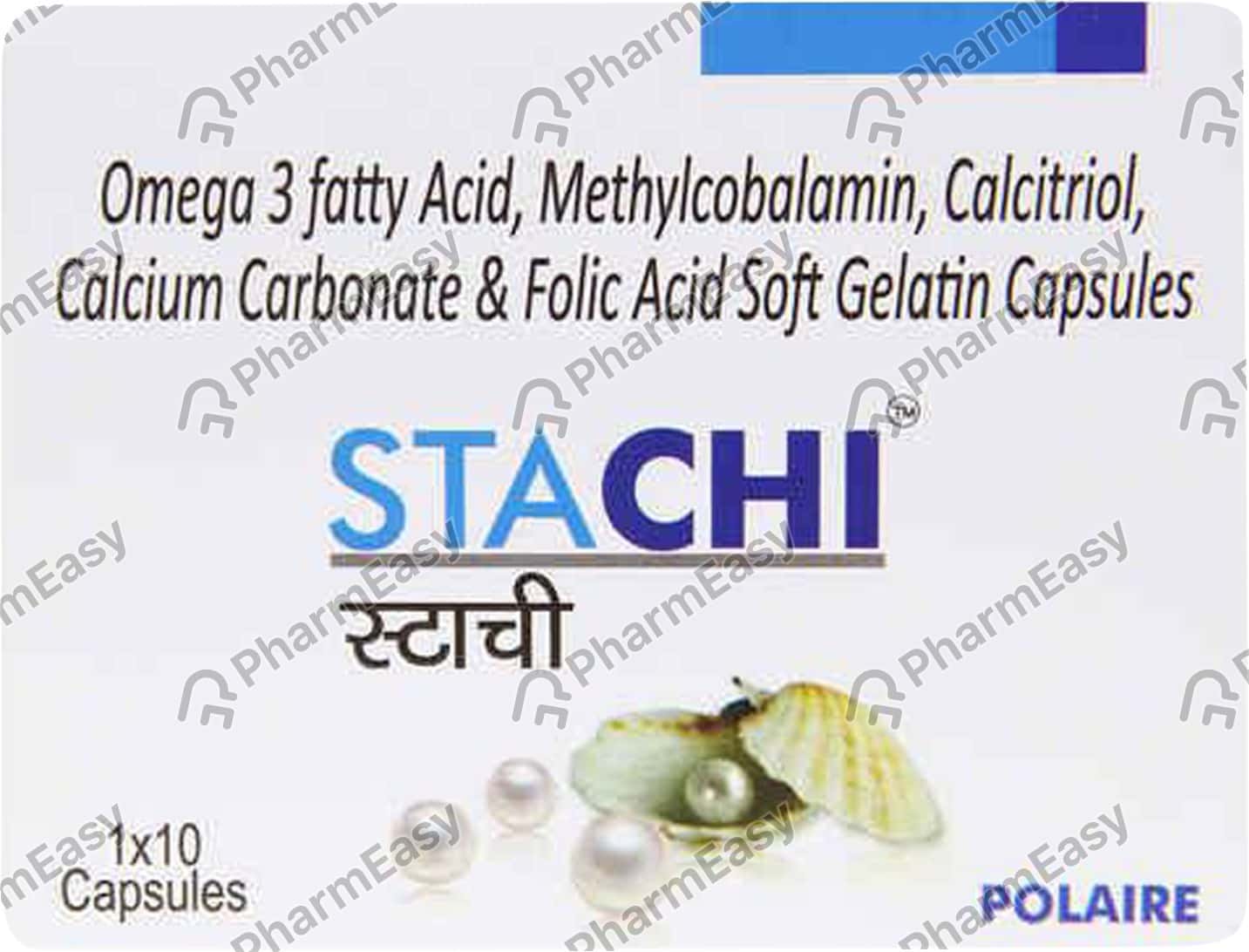 Buy Stachi Strip Of 10 Capsules Online at Flat 15% OFF | PharmEasy