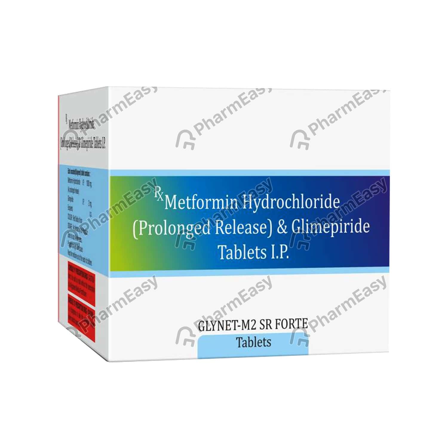 Glynet M 2mg Sr Forte Strip Of 10 Tablets: Uses, Side Effects, Price ...