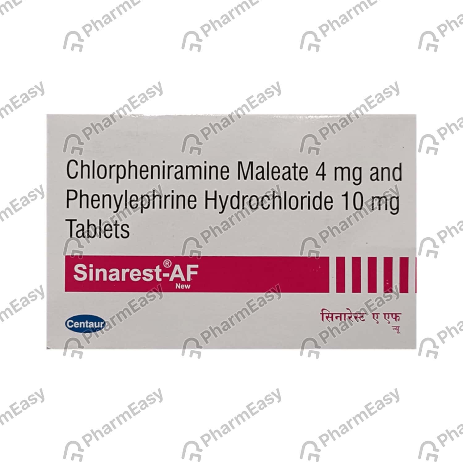 Buy Sinarest Af New Strip Of 15 Tablets Online & Save Up to 24% at ...