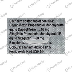 Gluxit S 10/50mg Strip Of 10 Tablets: Uses, Side Effects, Price ...