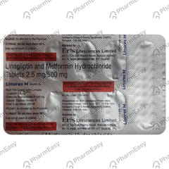 Linares M 2.5/500mg Strip Of 10 Tablets: Uses, Side Effects, Price ...
