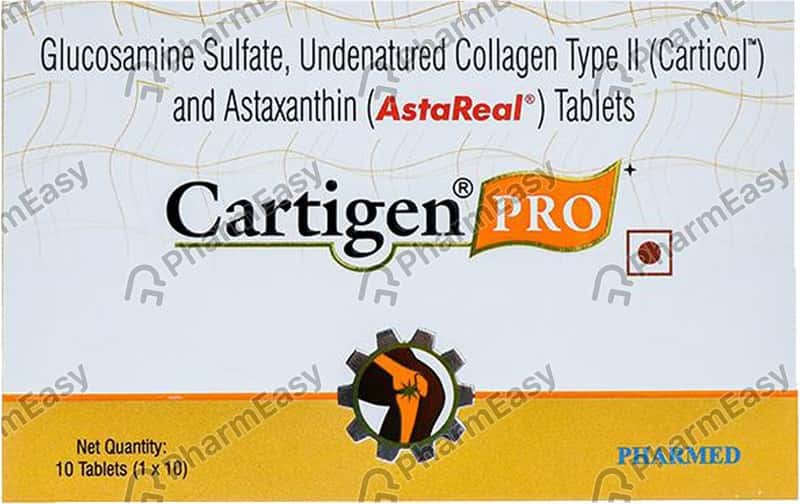 Buy CARTIGEN FORTE PLUS STRIP OF 10 TABLETS Online & Get Upto 60% OFF ...