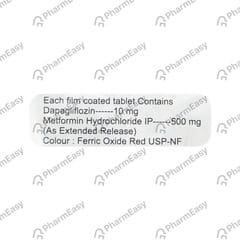 Dapaone M 10/500mg Strip Of 10 Tablets: Uses, Side Effects, Price ...