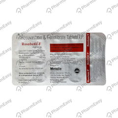 Rosuhenz F Strip Of 10 Tablets: Uses, Side Effects, Price & Dosage ...