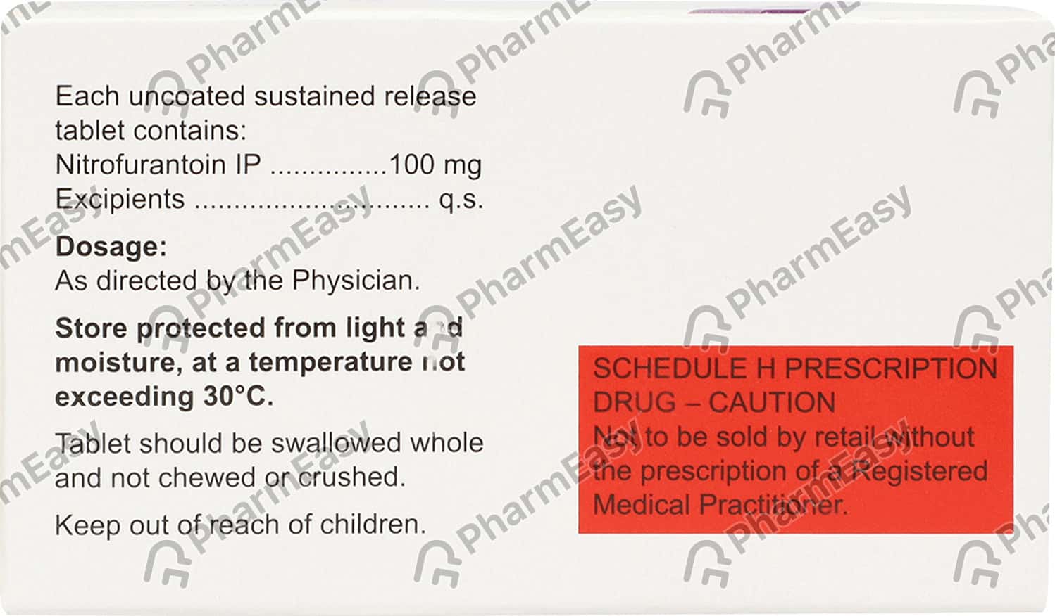 Buy Urifast Sr 100 MG Tablet (15) Online at Flat 15% OFF | PharmEasy