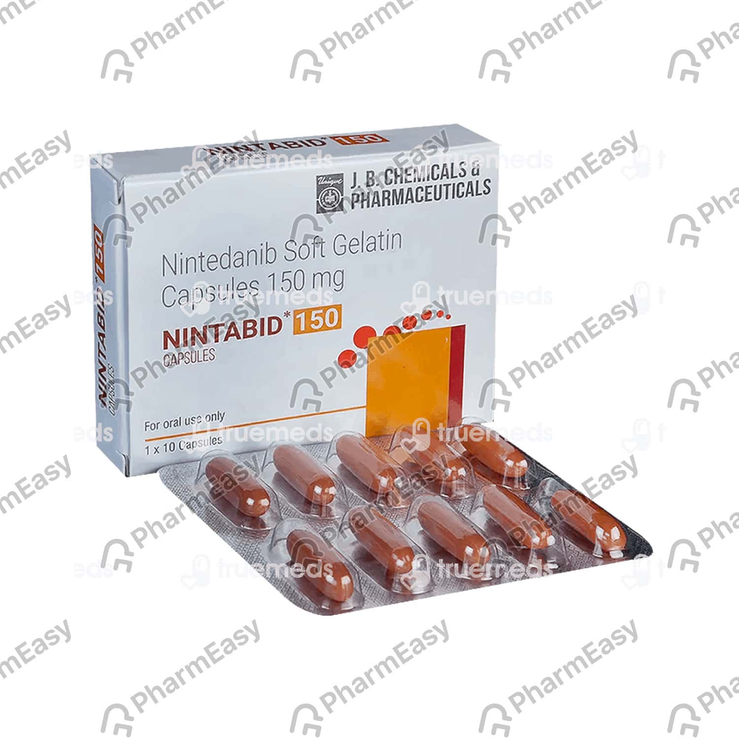 Nintabid 150 MG Softgel Capsule (10): Uses, Side Effects, Price ...