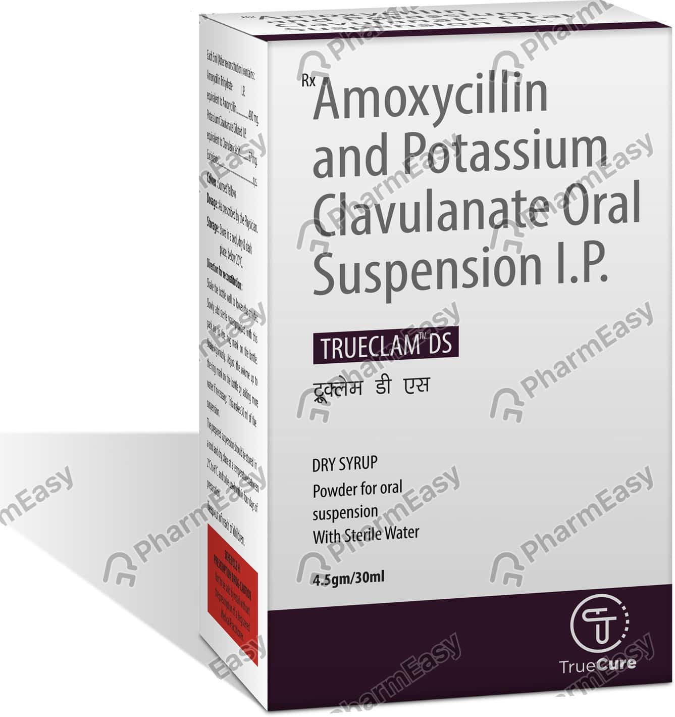 Trueclam Ds Bottle Of 30ml Dry Suspension: Uses, Side Effects, Price ...
