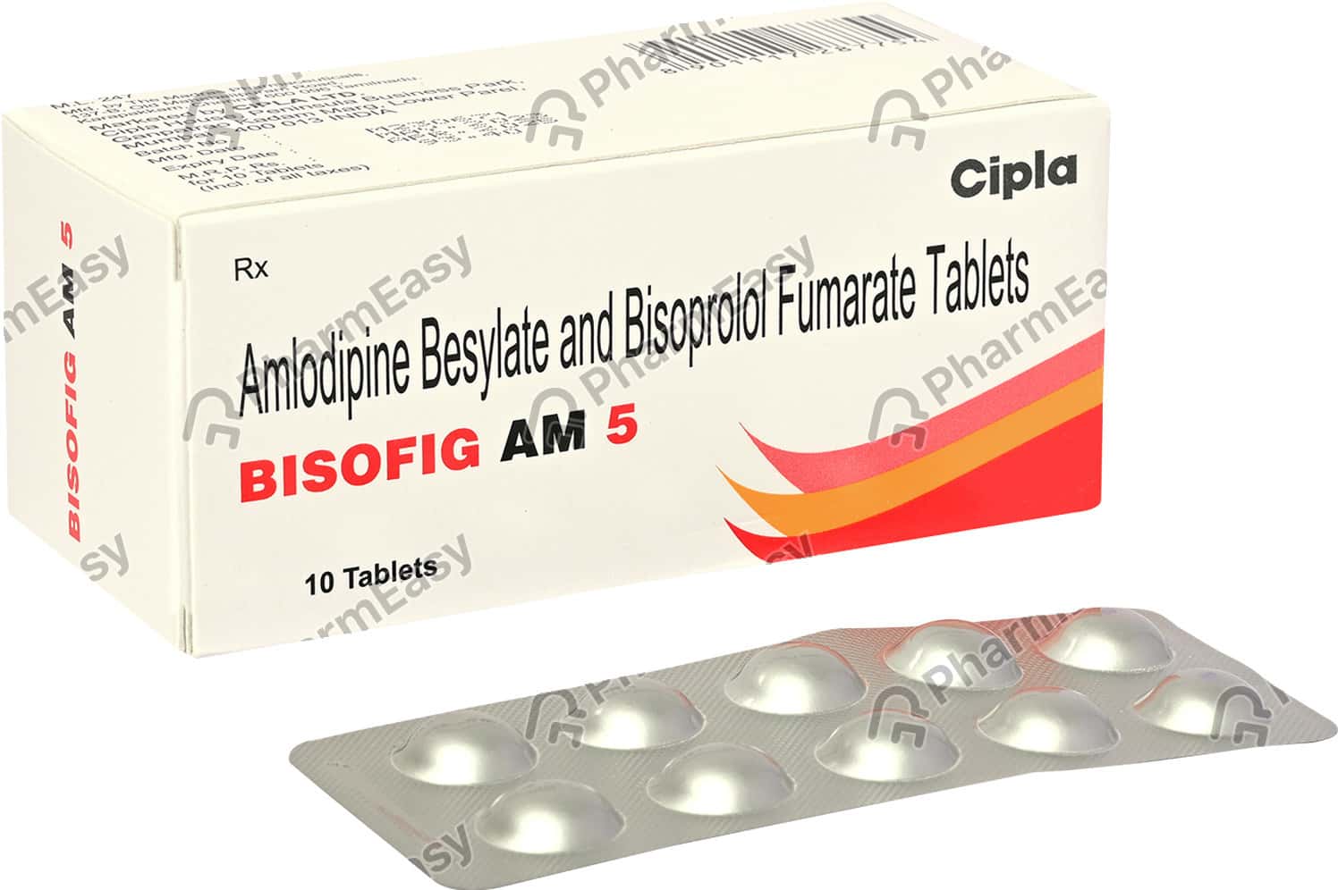 Buy Bisofig Am 5mg Strip Of 10 Tablets Online at Flat 15% OFF | PharmEasy