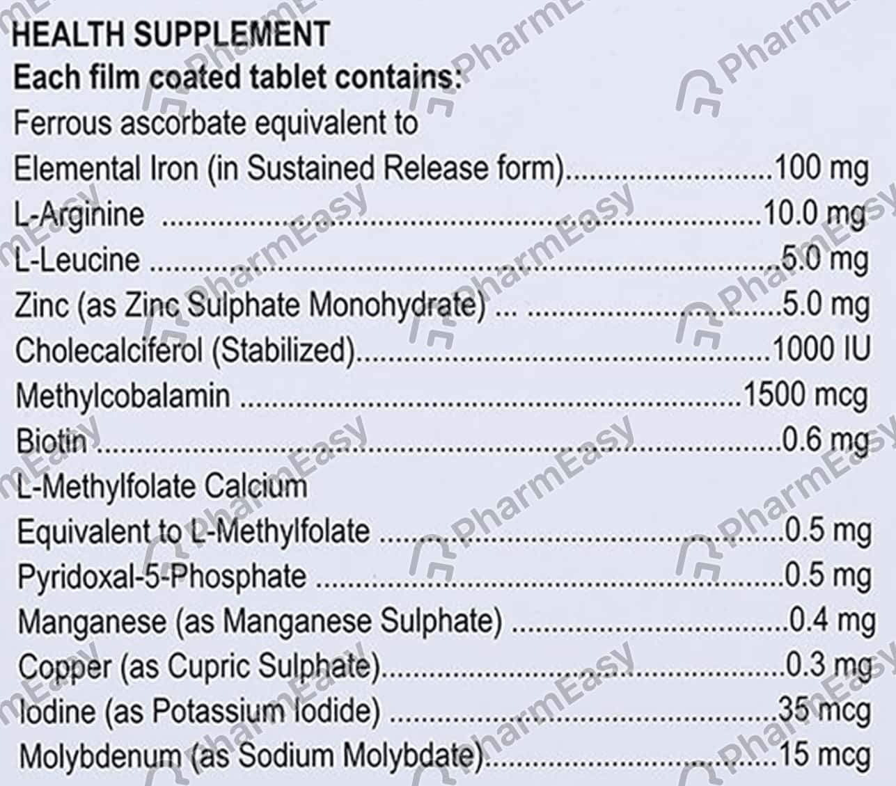 Haemaday Plus Strip Of 15 Tablets: Uses, Side Effects, Price & Dosage ...