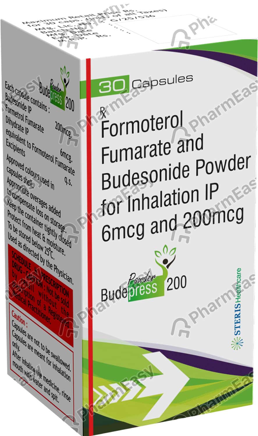 Budepress 200 Inhalation Capsule: Uses, Side-effects, Price, Dosage ...