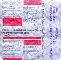 Tribet 1mg Strip Of 15 Tablets: Uses, Side Effects, Price & Dosage ...