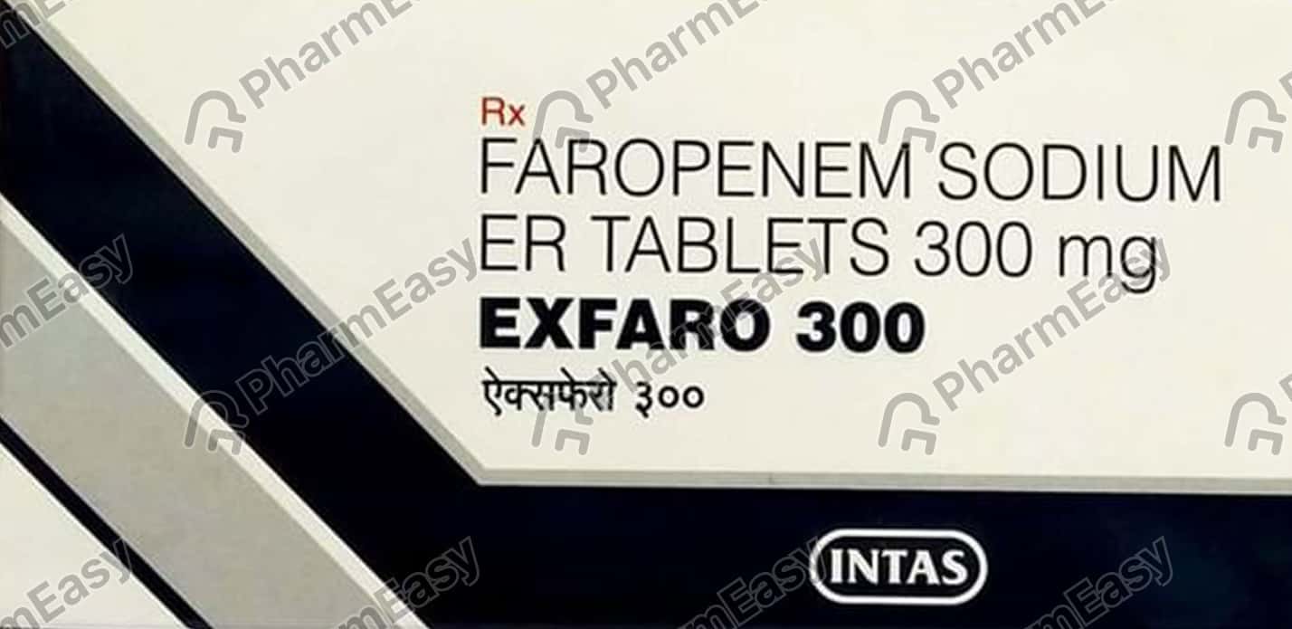 Exfaro 300 MG Tablet (6): Uses, Side Effects, Price & Dosage | PharmEasy