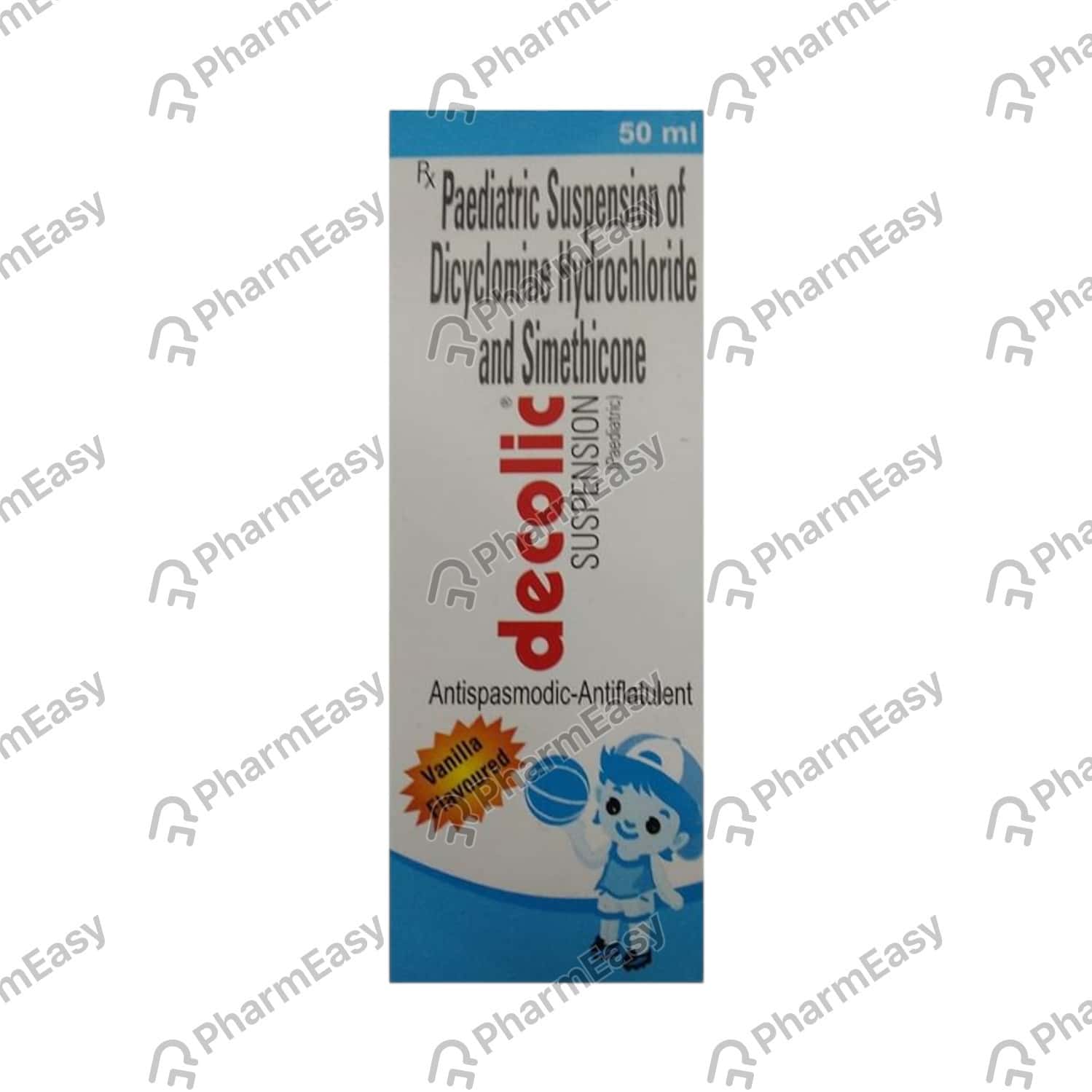 Decolic Vanilla Flavour Paediatric Bottle Of 5o Ml Suspension: Uses ...