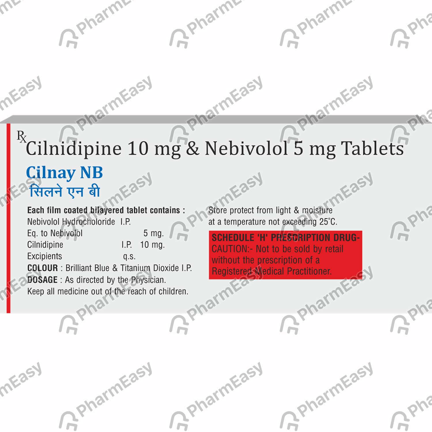 Buy Cilnay Nb Strip Of 10 Tablets Online at Flat 15% OFF | PharmEasy