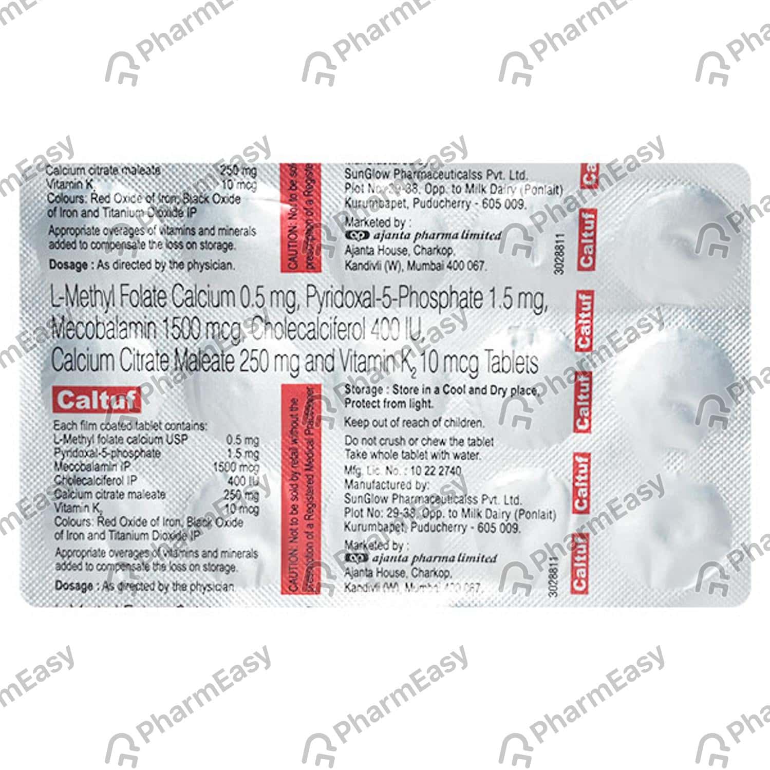 Buy Caltuf Strip Of 15 Tablets Online at Flat 15% OFF | PharmEasy