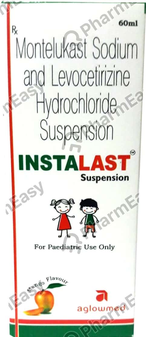 Instalast Bottle Of 60ml Suspension: Uses, Side Effects, Price & Dosage ...