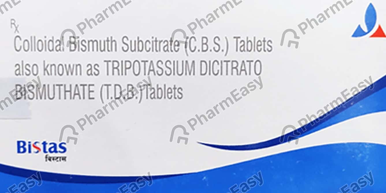 Buy Bistas 120 MG Tablet (8) Online & Save Up to 24% at PharmEasy