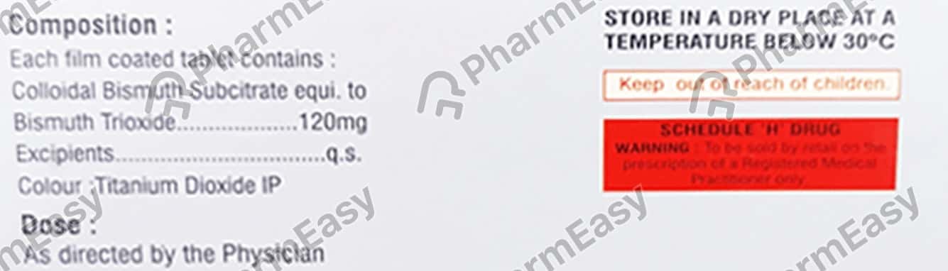 Buy Bistas 120 MG Tablet (8) Online at Flat 15% OFF | PharmEasy