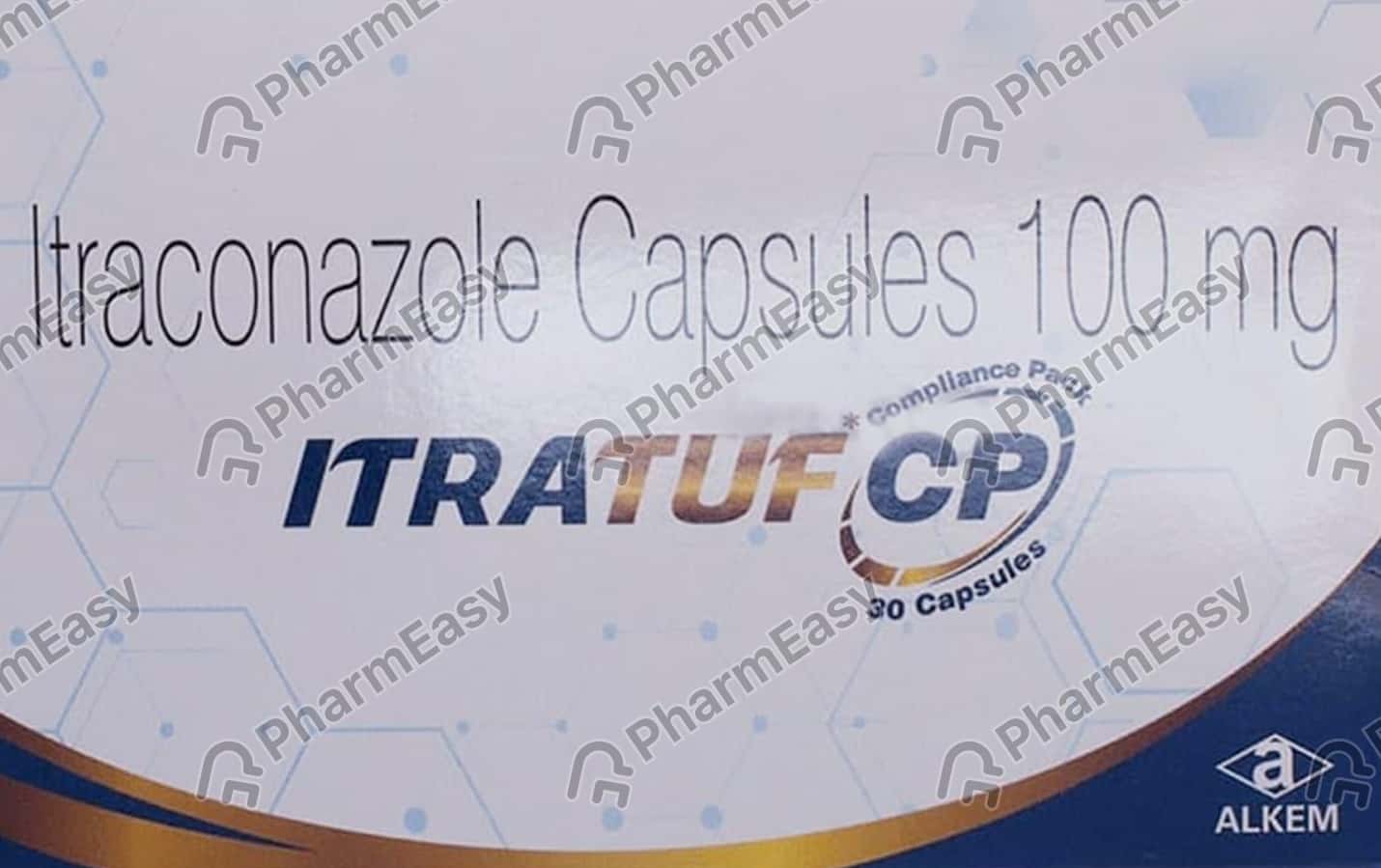 Itratuf Cp 100 MG Capsule (30): Uses, Side Effects, Price & Dosage ...