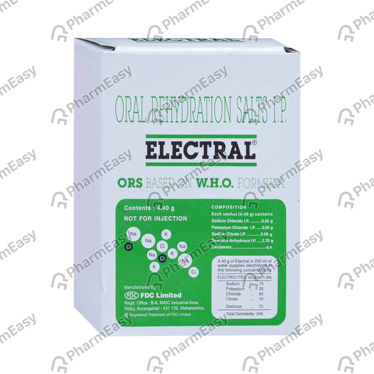 Buy Electral Sachet Of 4.4gm Powder (Pack Of 5) Online at Flat 15% OFF ...