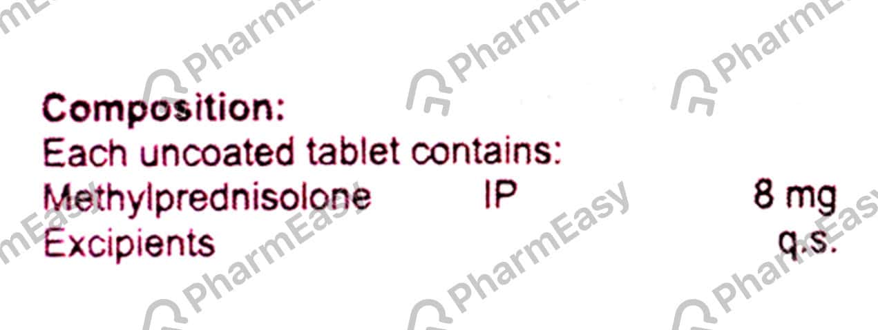 Rednisol 8 MG Tablet (10): Uses, Side Effects, Price & Dosage | PharmEasy