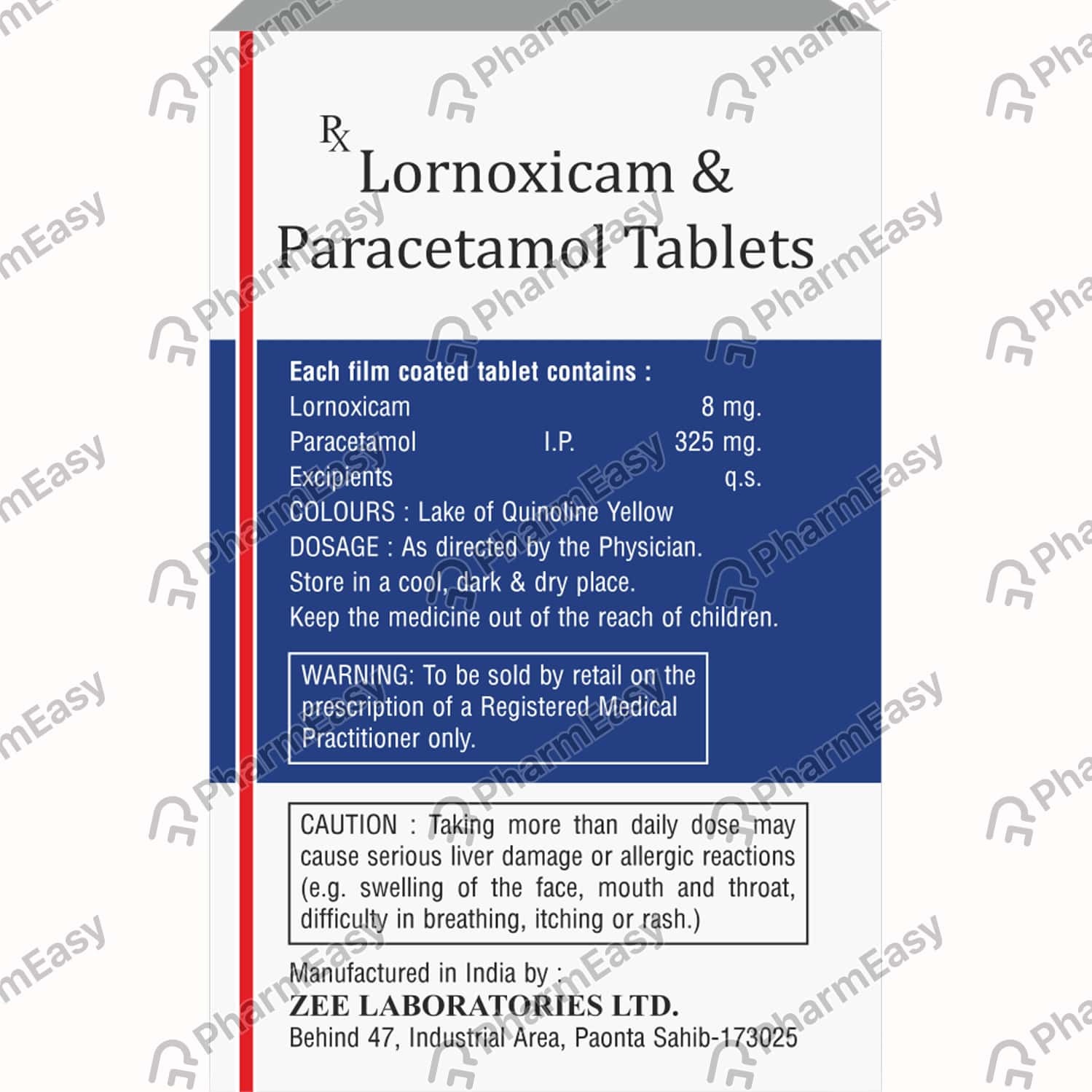 Buy Lorexam Plus Strip Of 10 Tablets Online at Flat 15% OFF | PharmEasy