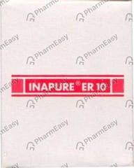 Inapure Er 10 MG Tablet (10): Uses, Side Effects, Price & Dosage ...