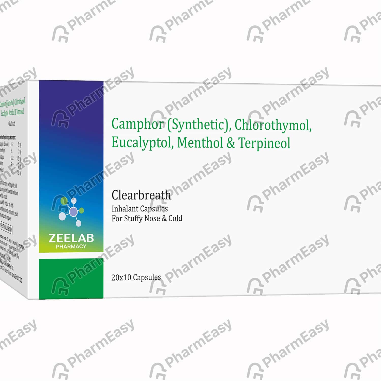Buy Clearbreath Strip Of 10 Inhalation Capsules Online at Flat 15% OFF ...