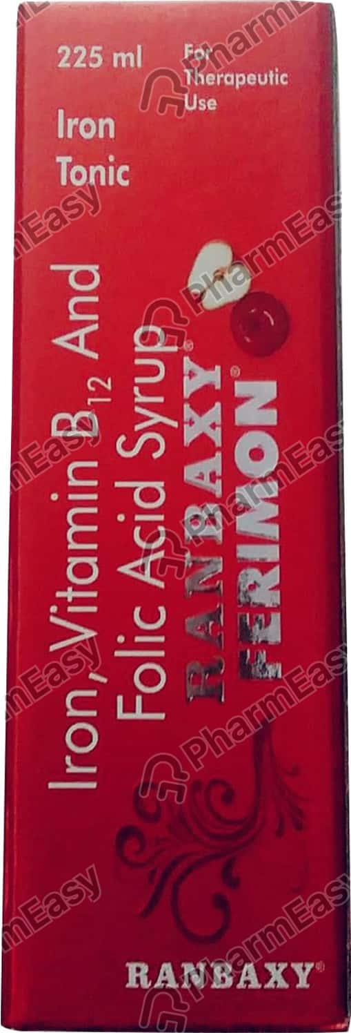 Ferimon Bottle Of 225ml Syrup: Uses, Side Effects, Price & Dosage ...