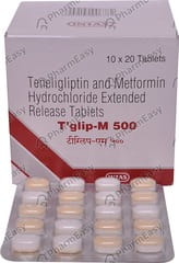 T Glip-M 500 Tablet: Uses, Side-effects, Price, Dosage & More Info ...