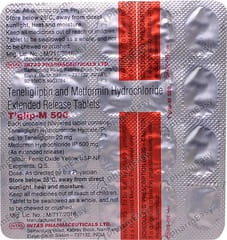 T Glip-M 500 Tablet: Uses, Side-effects, Price, Dosage & More Info ...