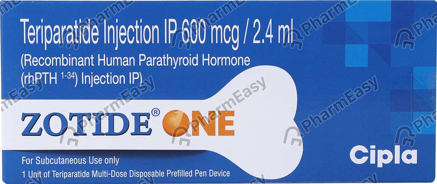ज़ोटाइड वन 0.25 /एमएल इंजेक्शन (Zotide One 0.25 /ML in Hindi) : उपयोग ...