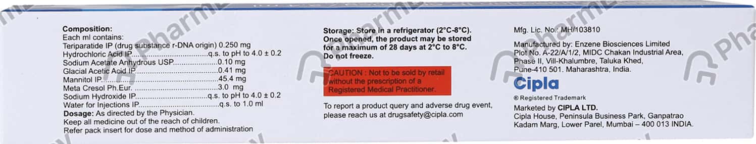 Buy Zotide One 0.25 MG/ML Injection (2.4) Online at Flat 15% OFF ...