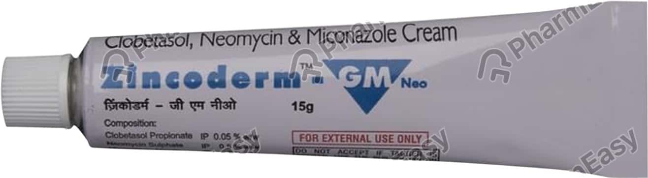 Zincoderm Gm Neo Tube Of 15gm Cream: Uses, Side Effects, Price & Dosage ...