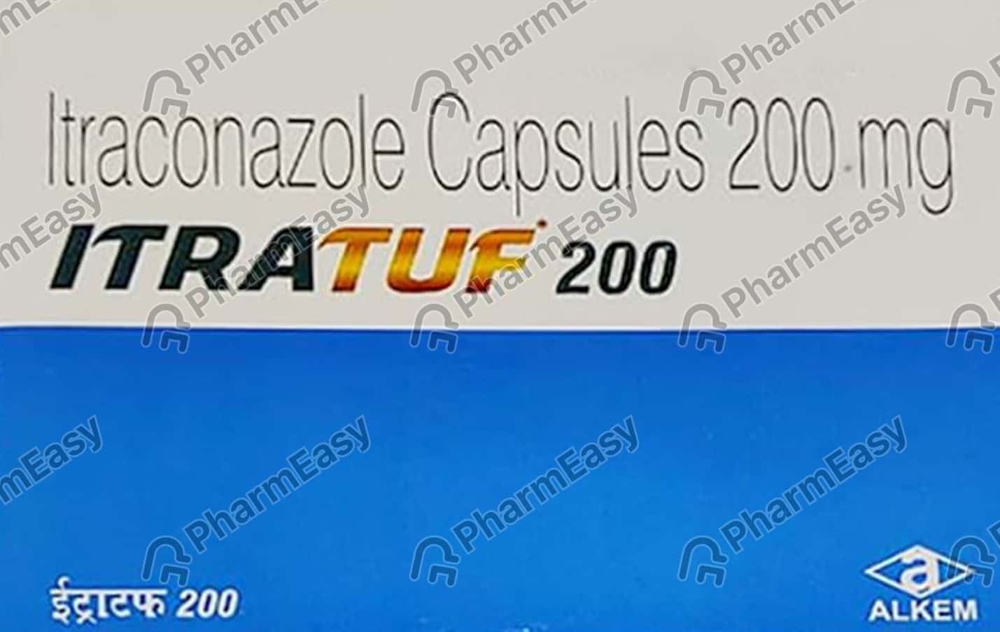 Itratuf 200 MG Capsule (15): Uses, Side Effects, Price & Dosage | PharmEasy