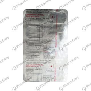 Buy Cobaforte Cd3 Xl Strip Of 10 Tablets Online at Flat 15% OFF | PharmEasy