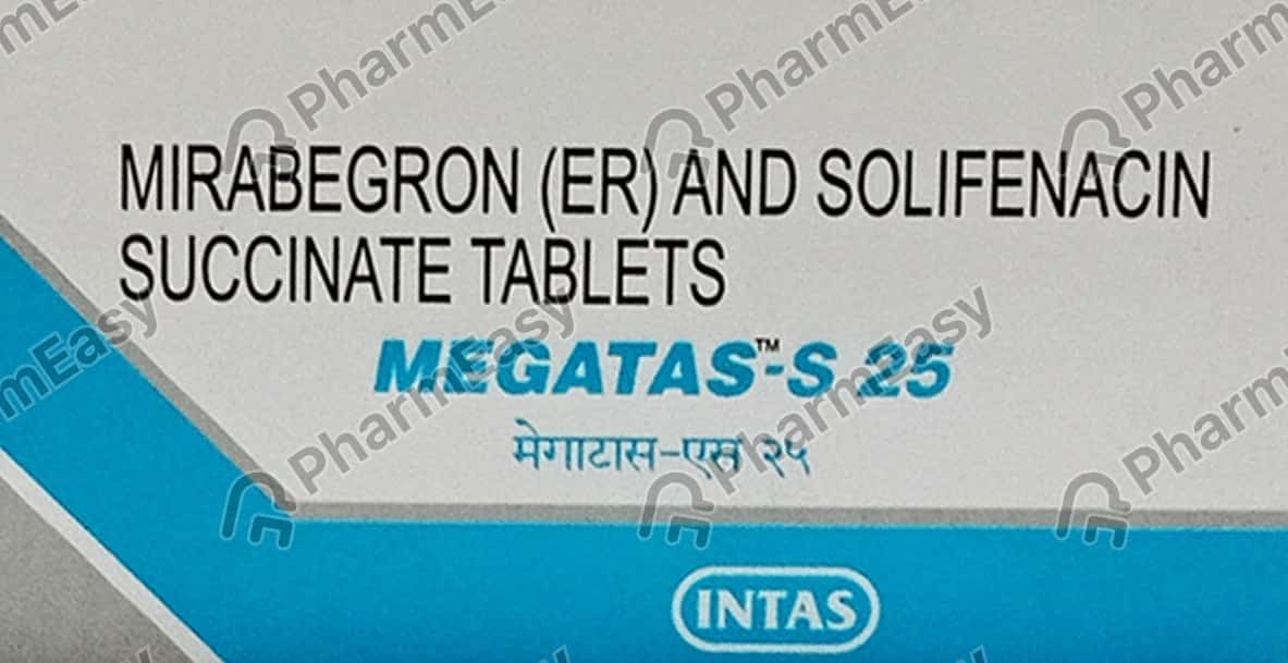 Megatas S 25mg Strip Of 10 Tablets: Uses, Side Effects, Price & Dosage ...