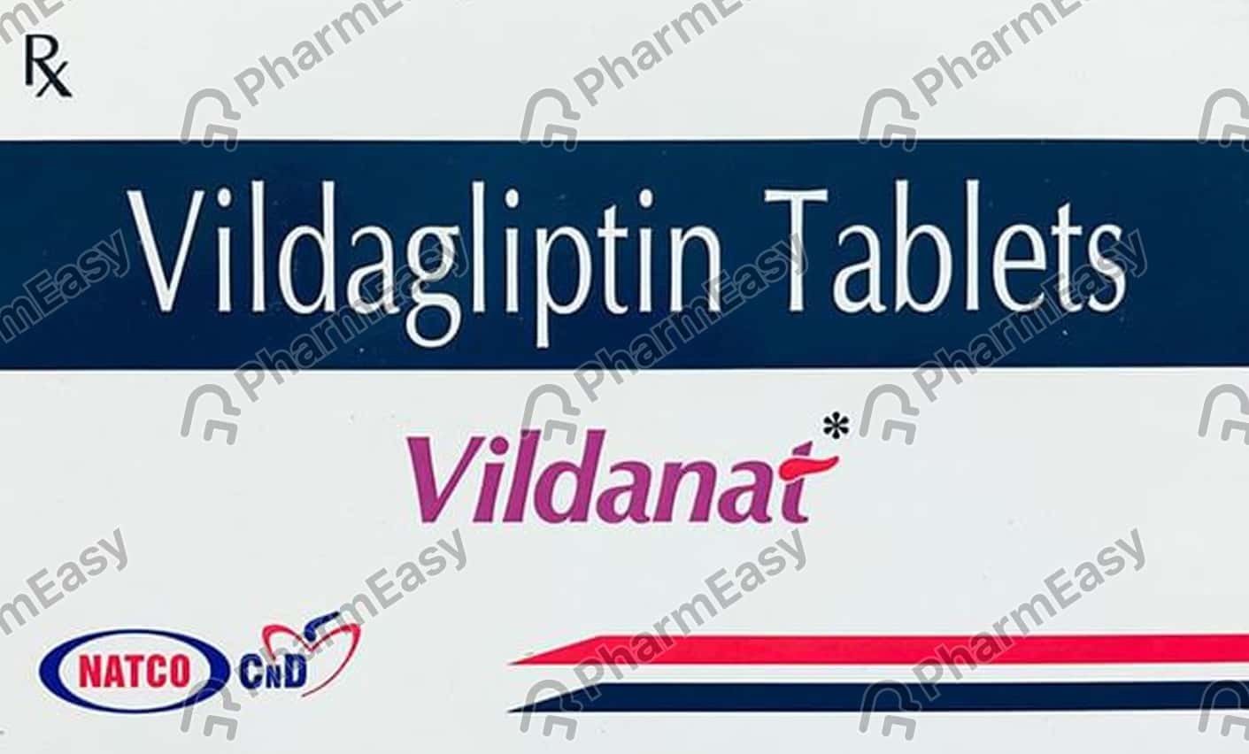 Buy Vildawell 50 MG Tablet (15) Online at Flat 15% OFF | PharmEasy